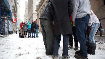 Freeze Tag on Wall Street | Things to do in New York