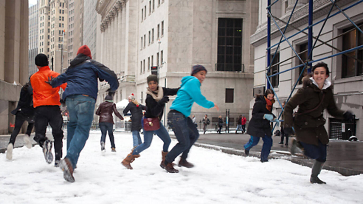 Freeze Tag on Wall Street | Things to do in New York