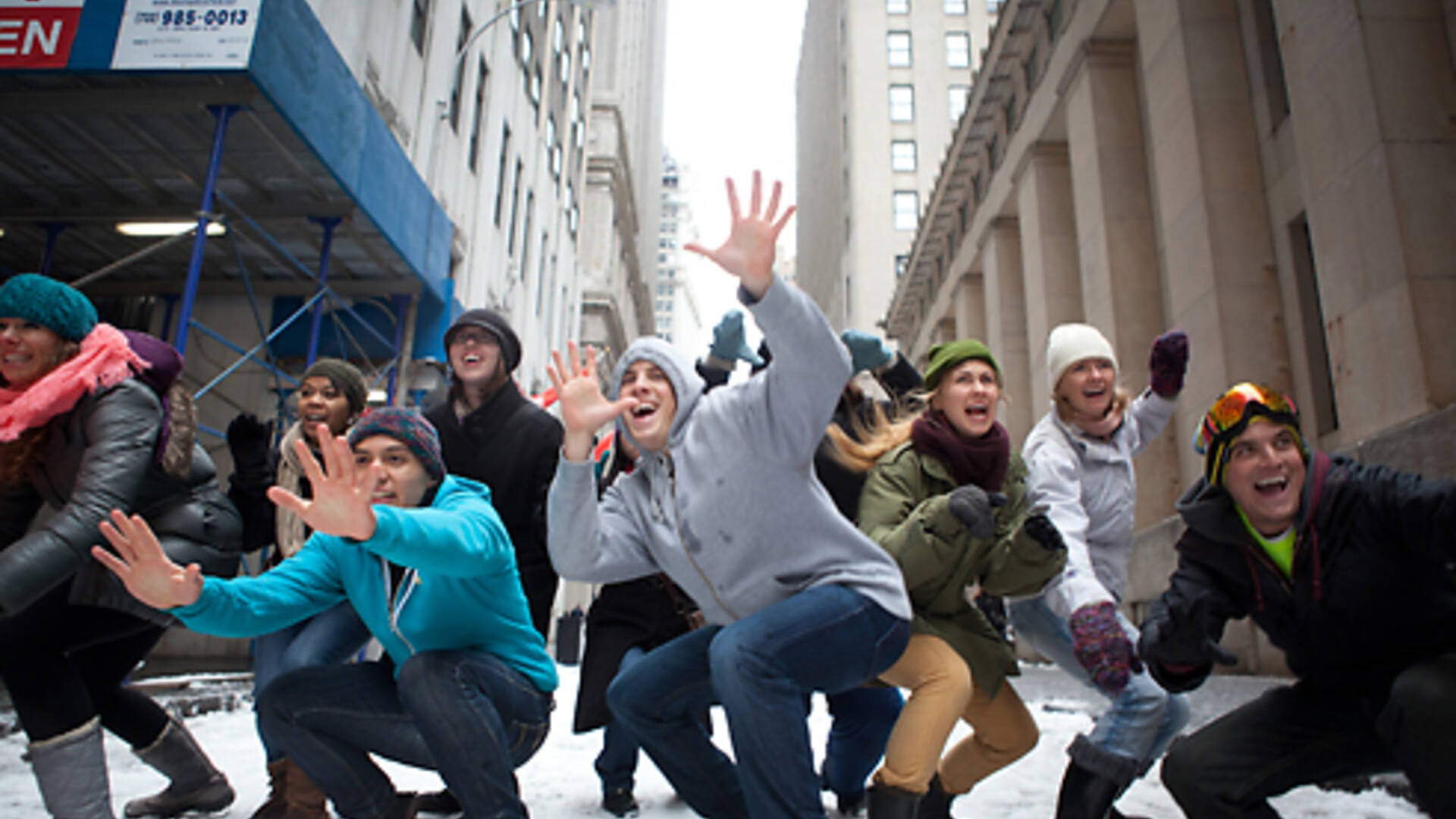 Freeze Tag on Wall Street | Things to do in New York