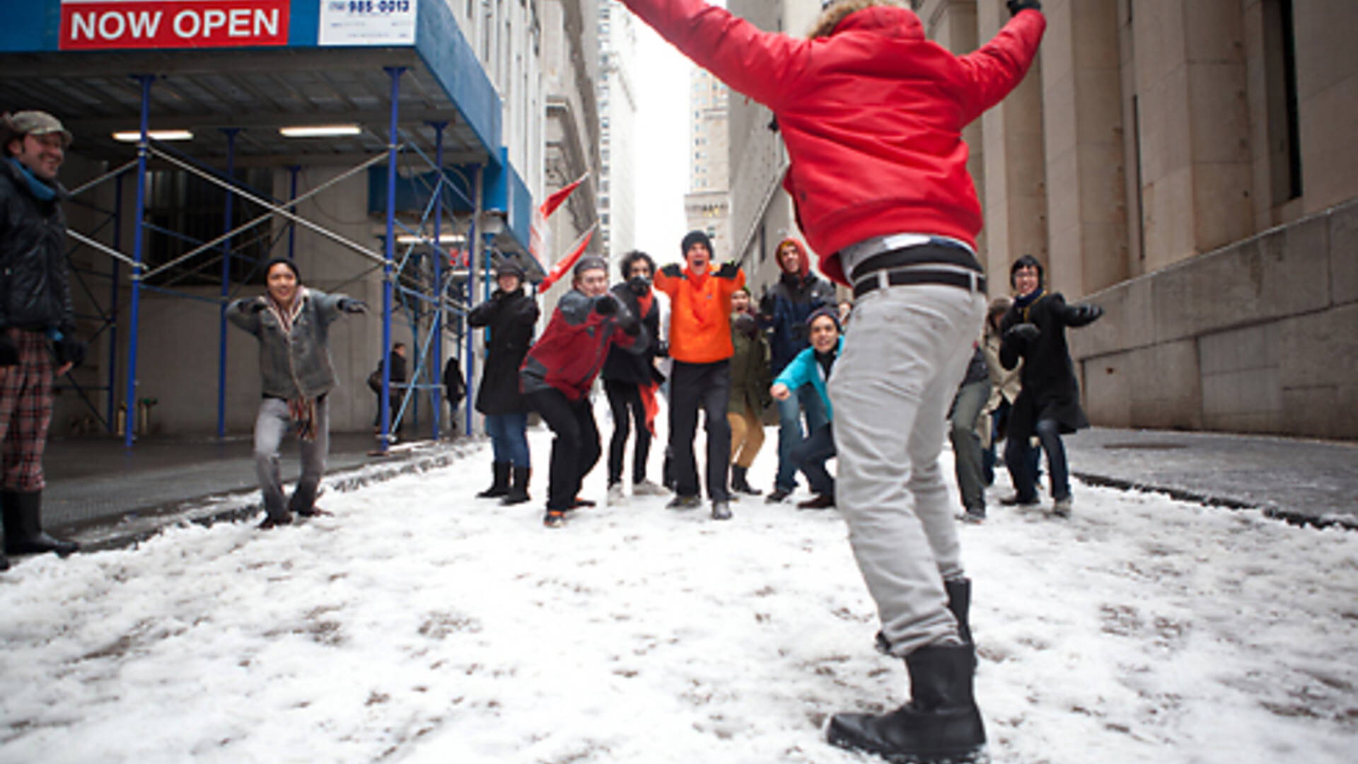 Freeze Tag on Wall Street | Things to do in New York