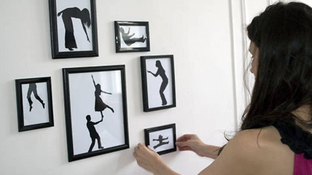 Paper silhouette art