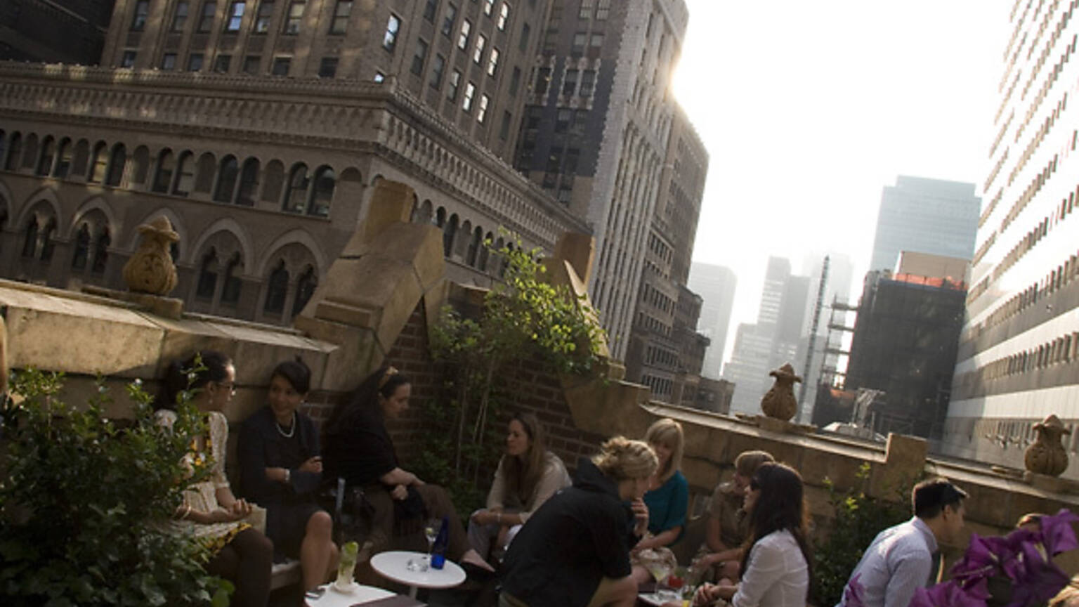 Bookmarks Rooftop Lounge at the Library Hotel | Bars in Midtown East ...