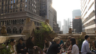 Bookmarks Rooftop Lounge at the Library Hotel | Bars in Midtown East ...