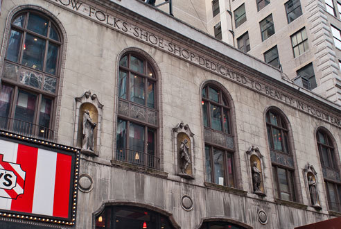 Broadway walk in New York City