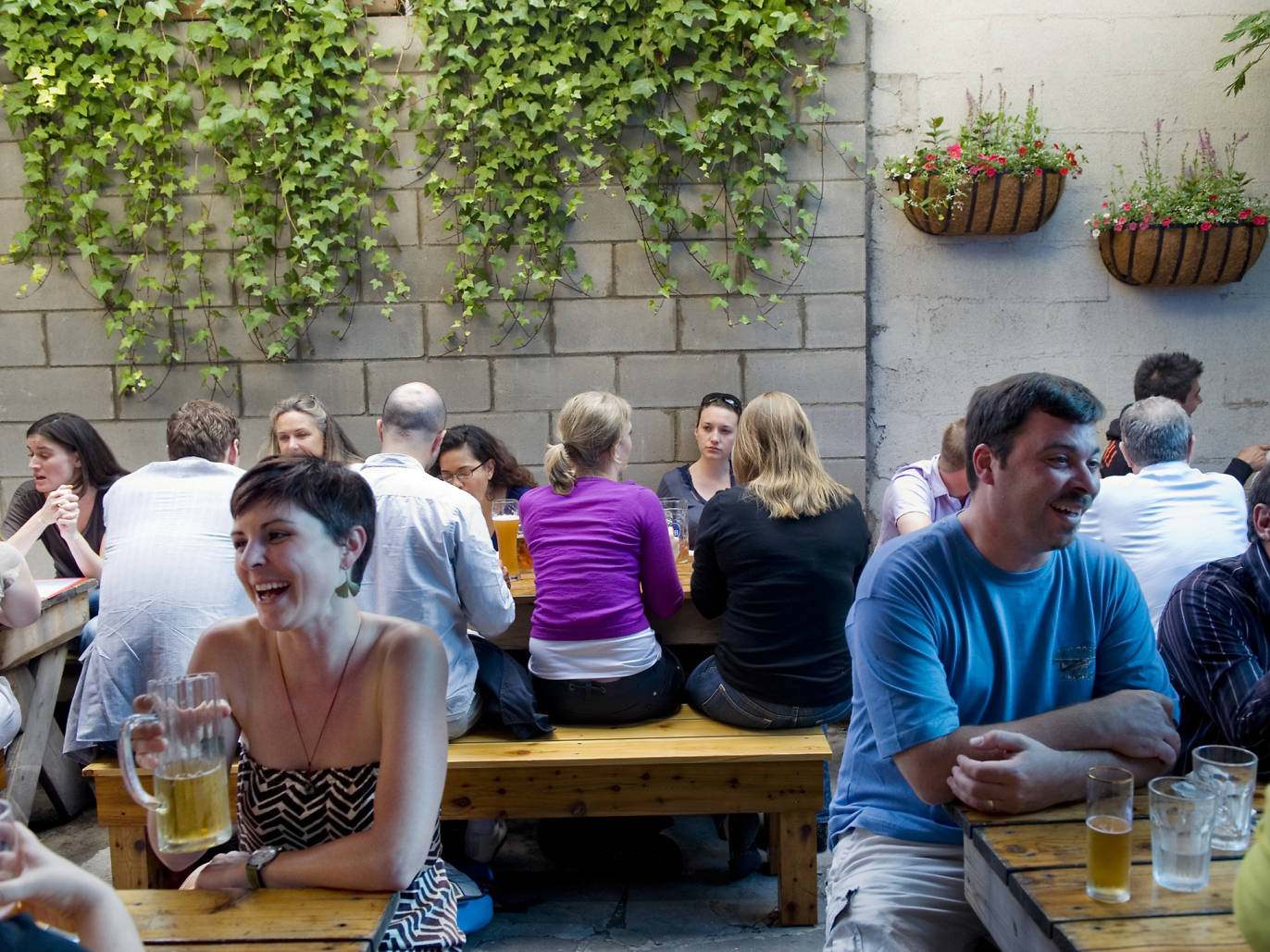 NYC's 27 best outdoor bars for drinks outside this season
