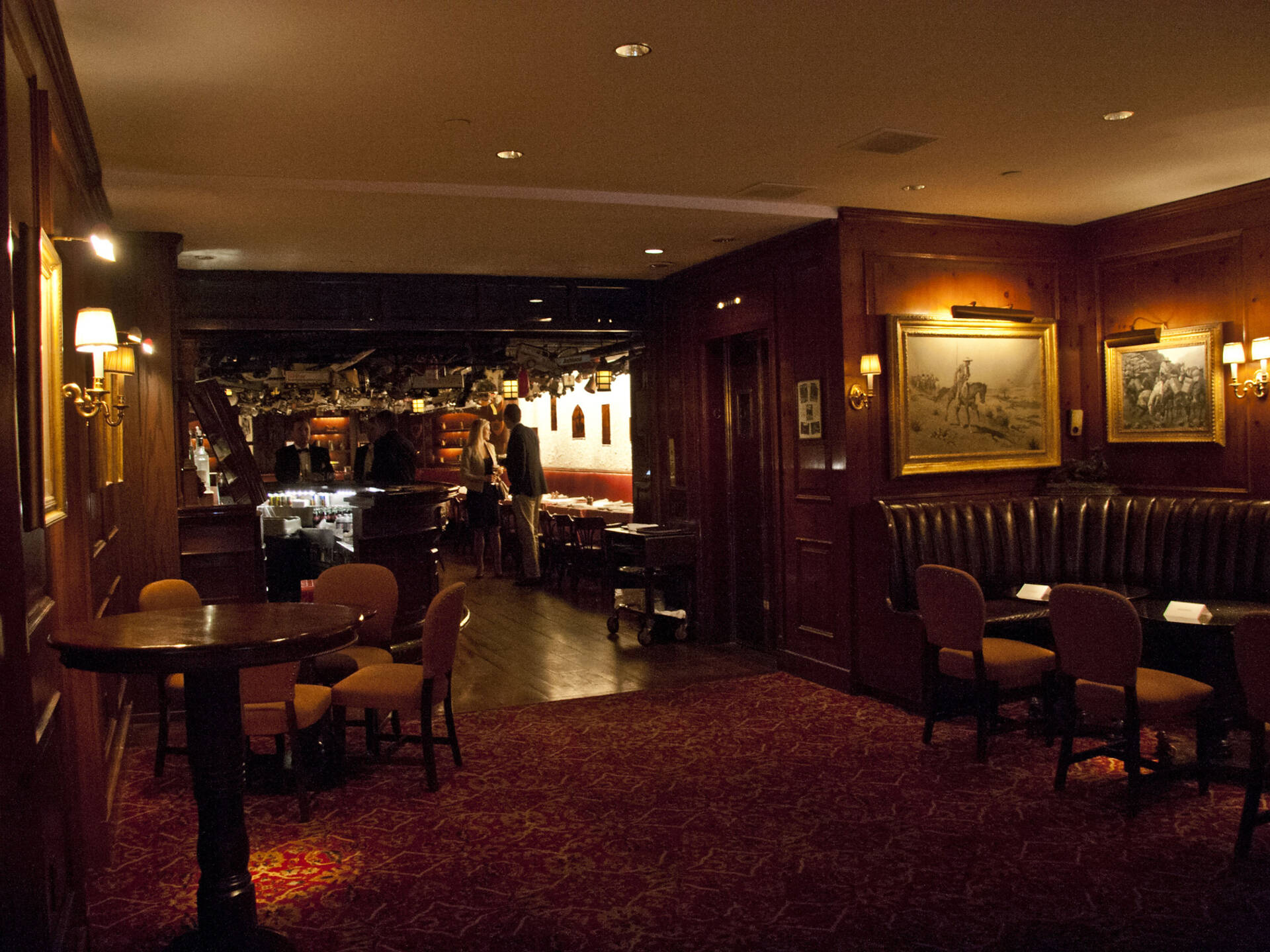 Pre- and post-theater bars