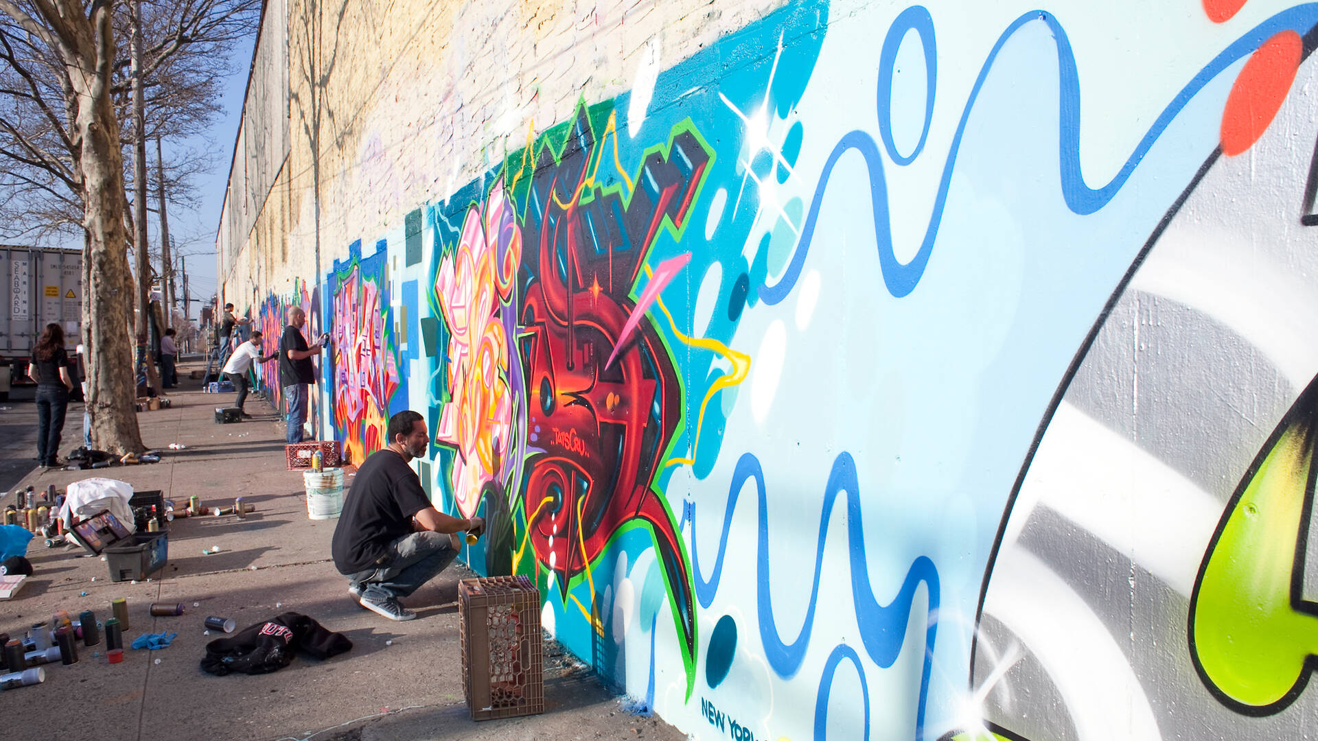 Graffiti: View photos of Goldie and Tats Cru in NYC