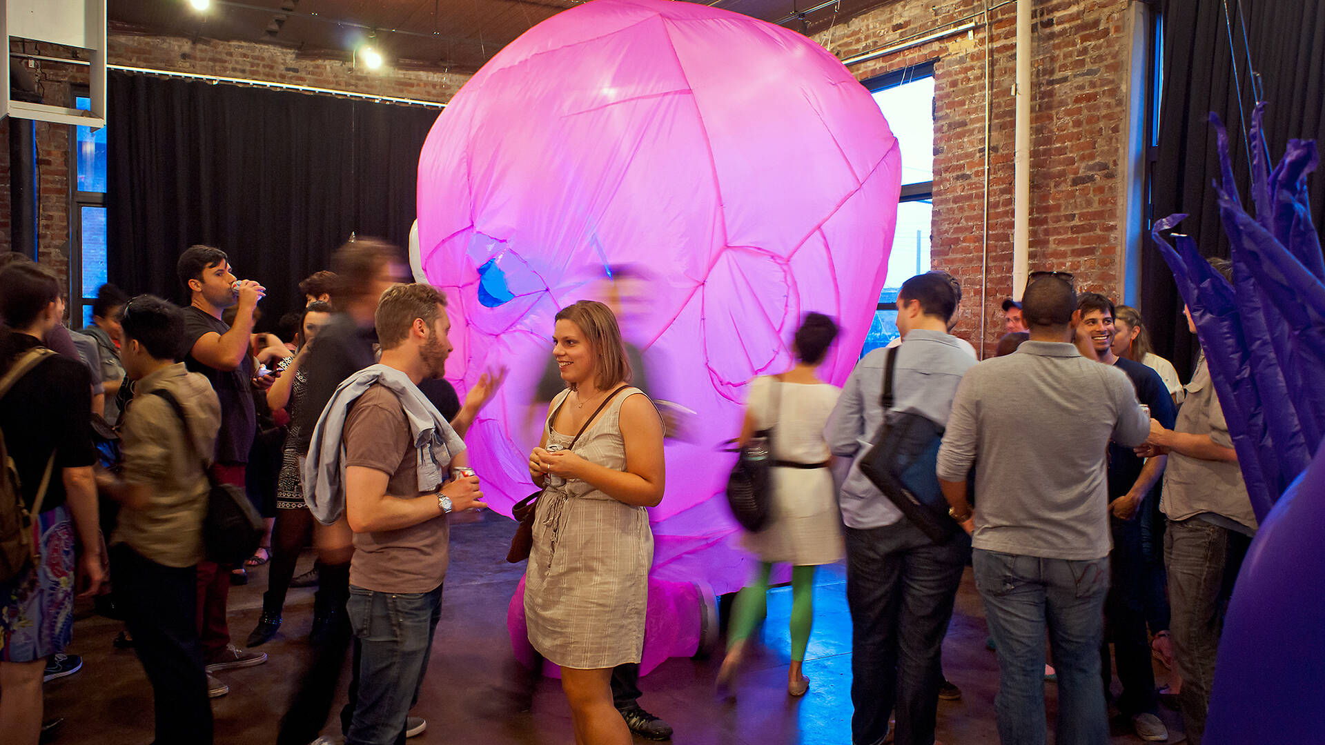 "The Inflatable Sculpture Show" 2012 at 3rd Ward (SLIDE SHOW)