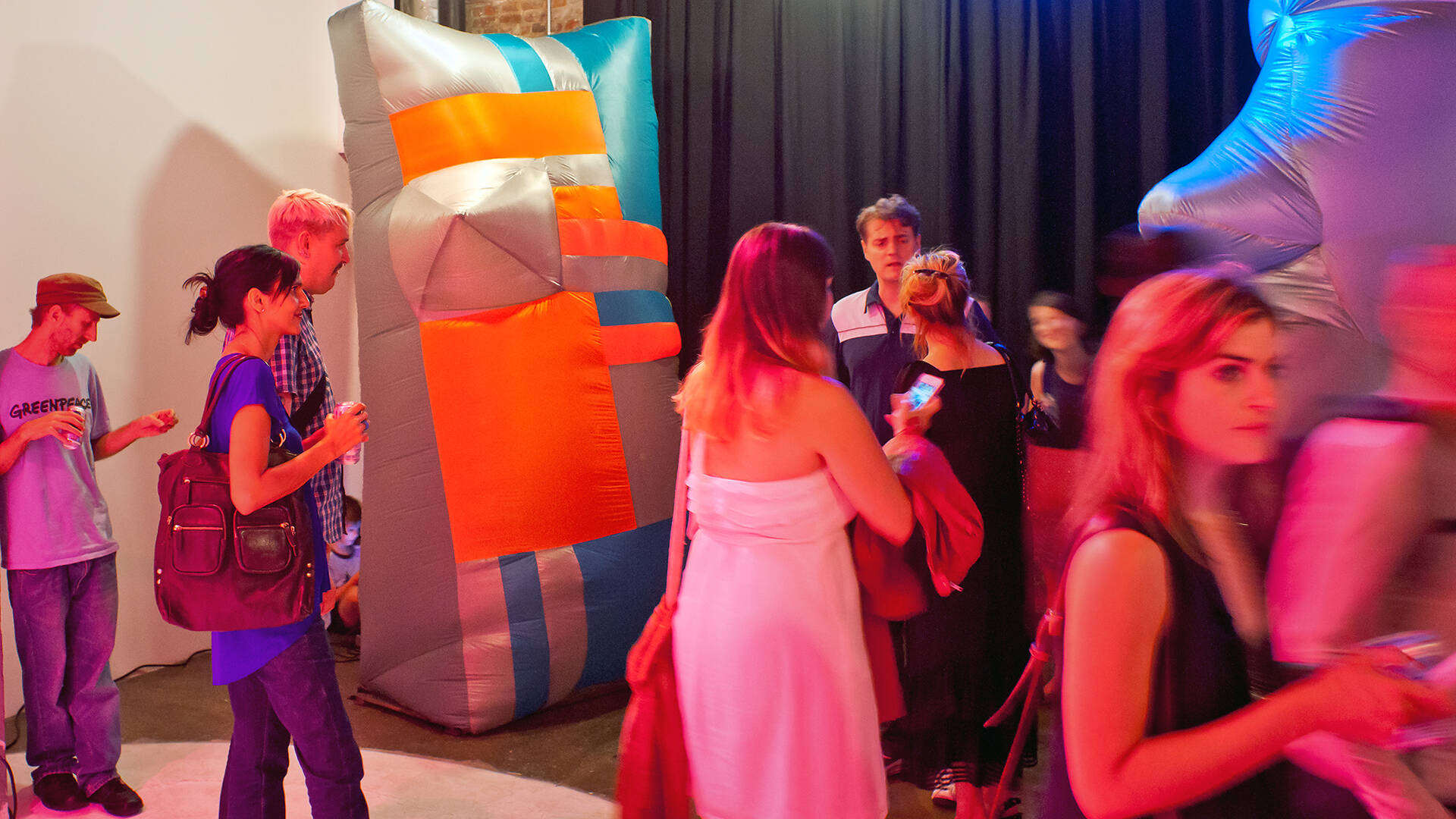 "The Inflatable Sculpture Show" 2012 at 3rd Ward (SLIDE SHOW)