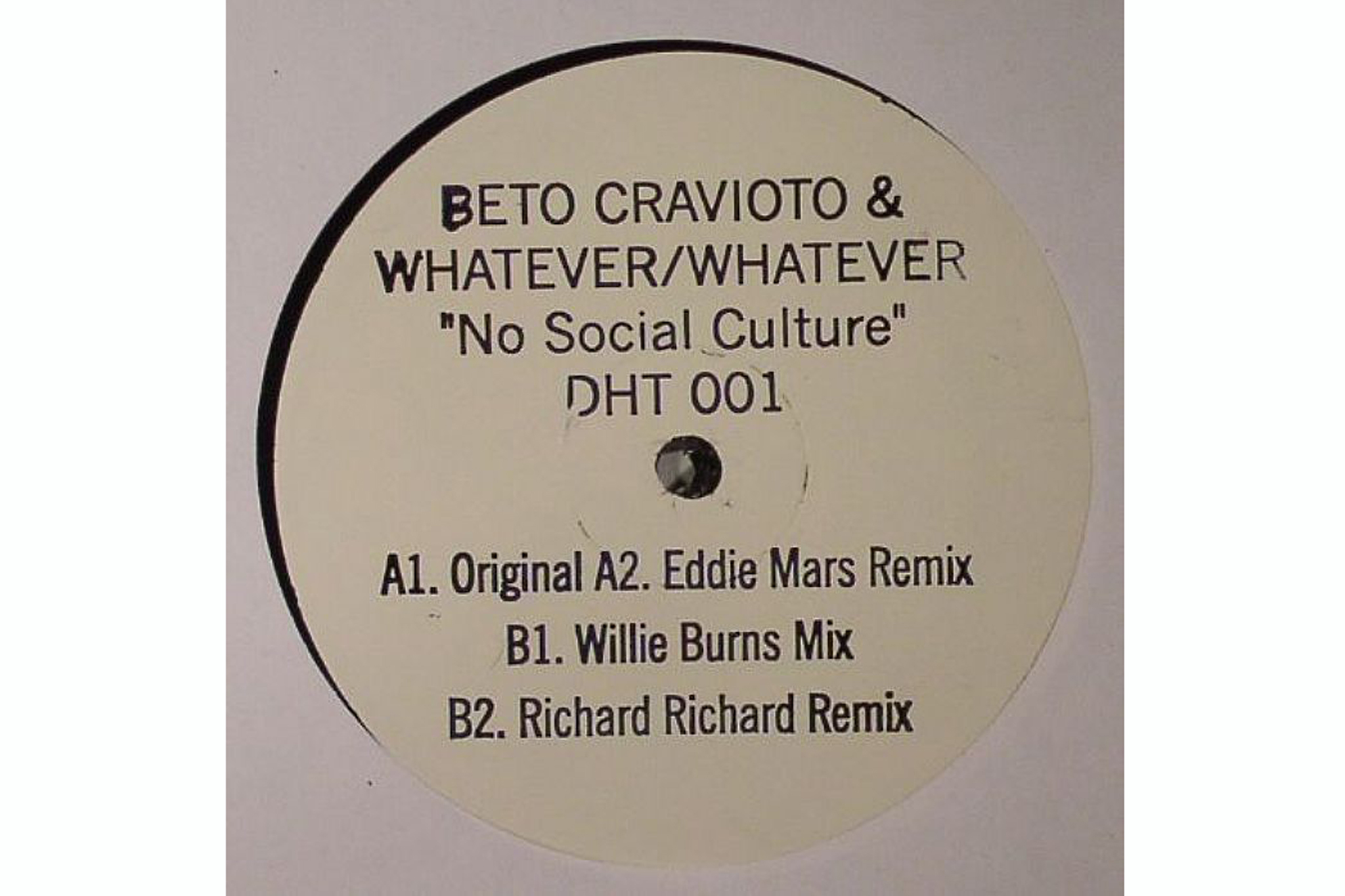 Review: Beto Cravioto and Whatever/Whatever, “No Social Culture” (DHT)