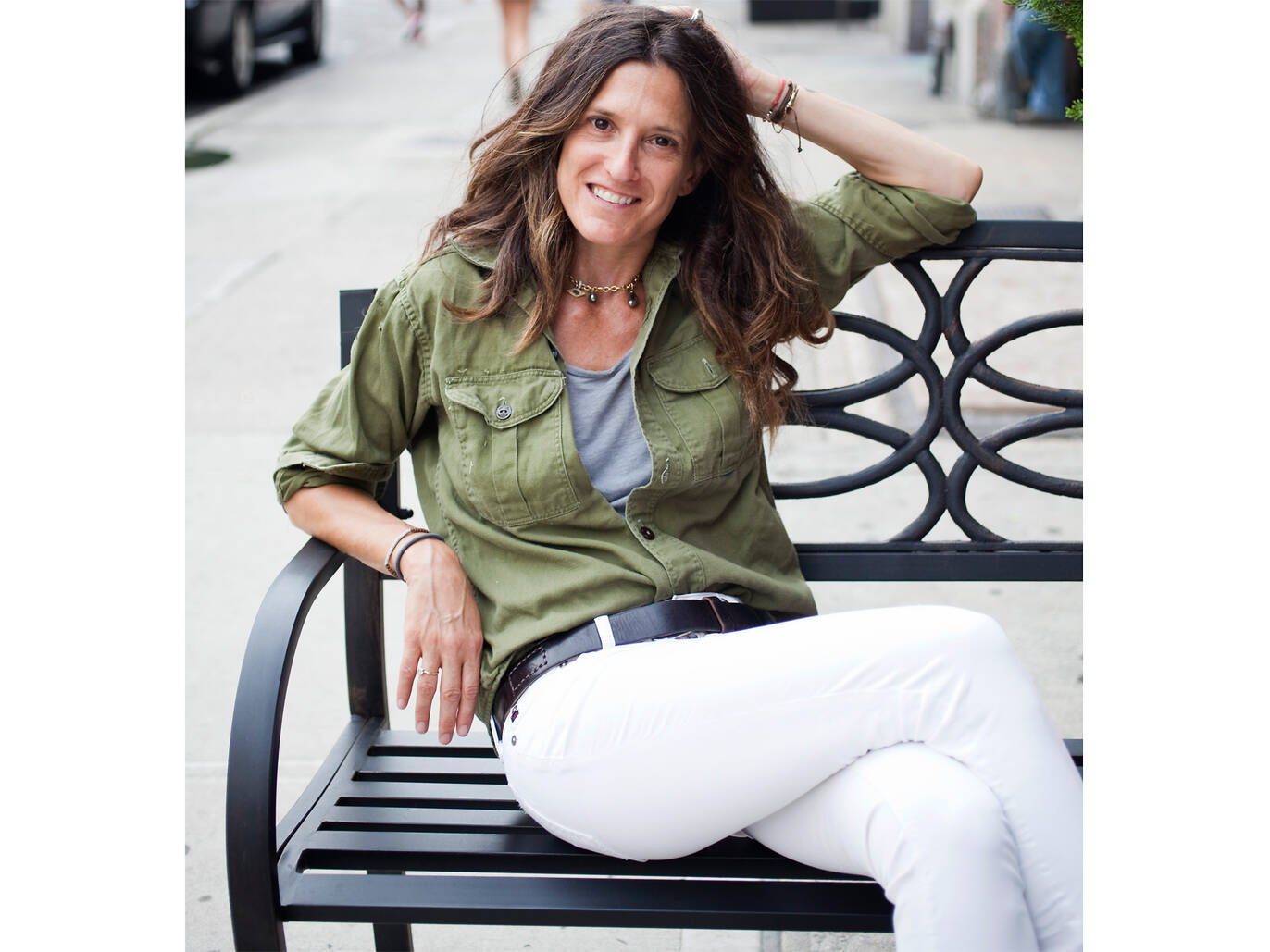 Street fashion with I Want to Be Her author Andrea Linett