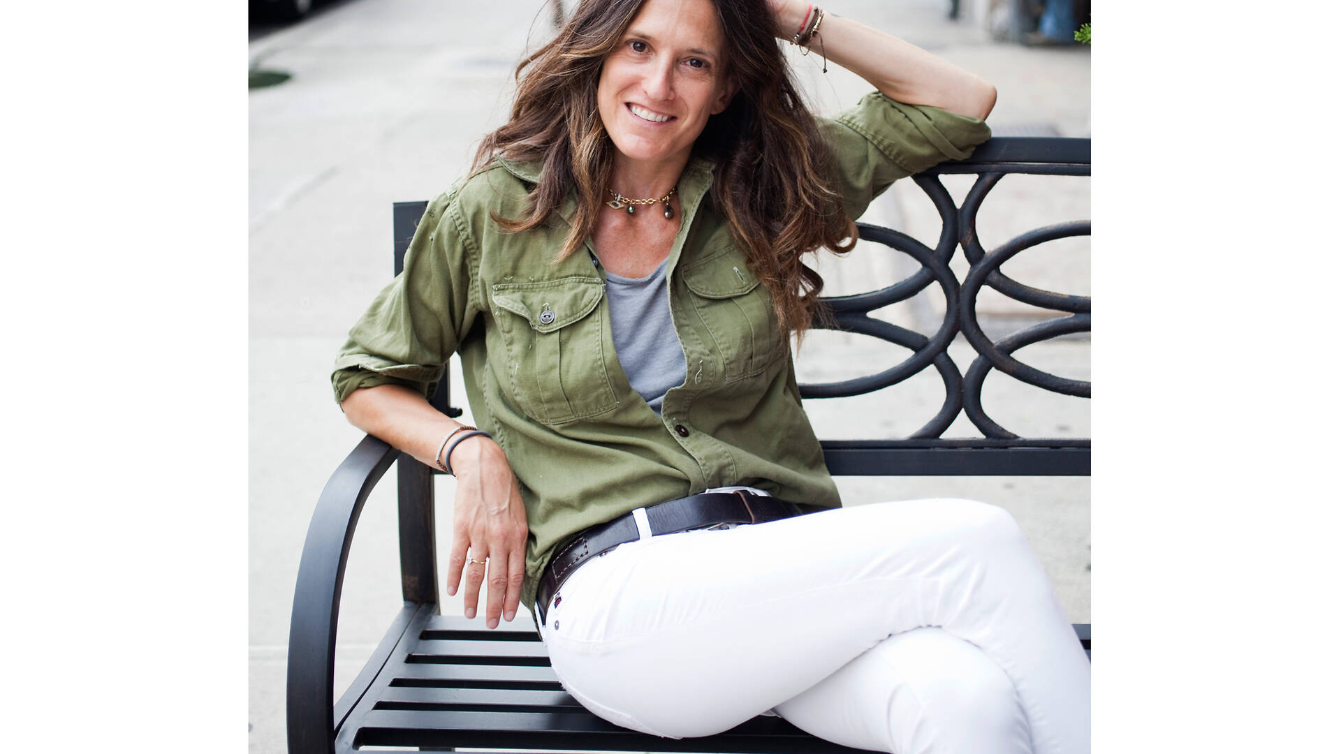 Street fashion with I Want to Be Her author Andrea Linett