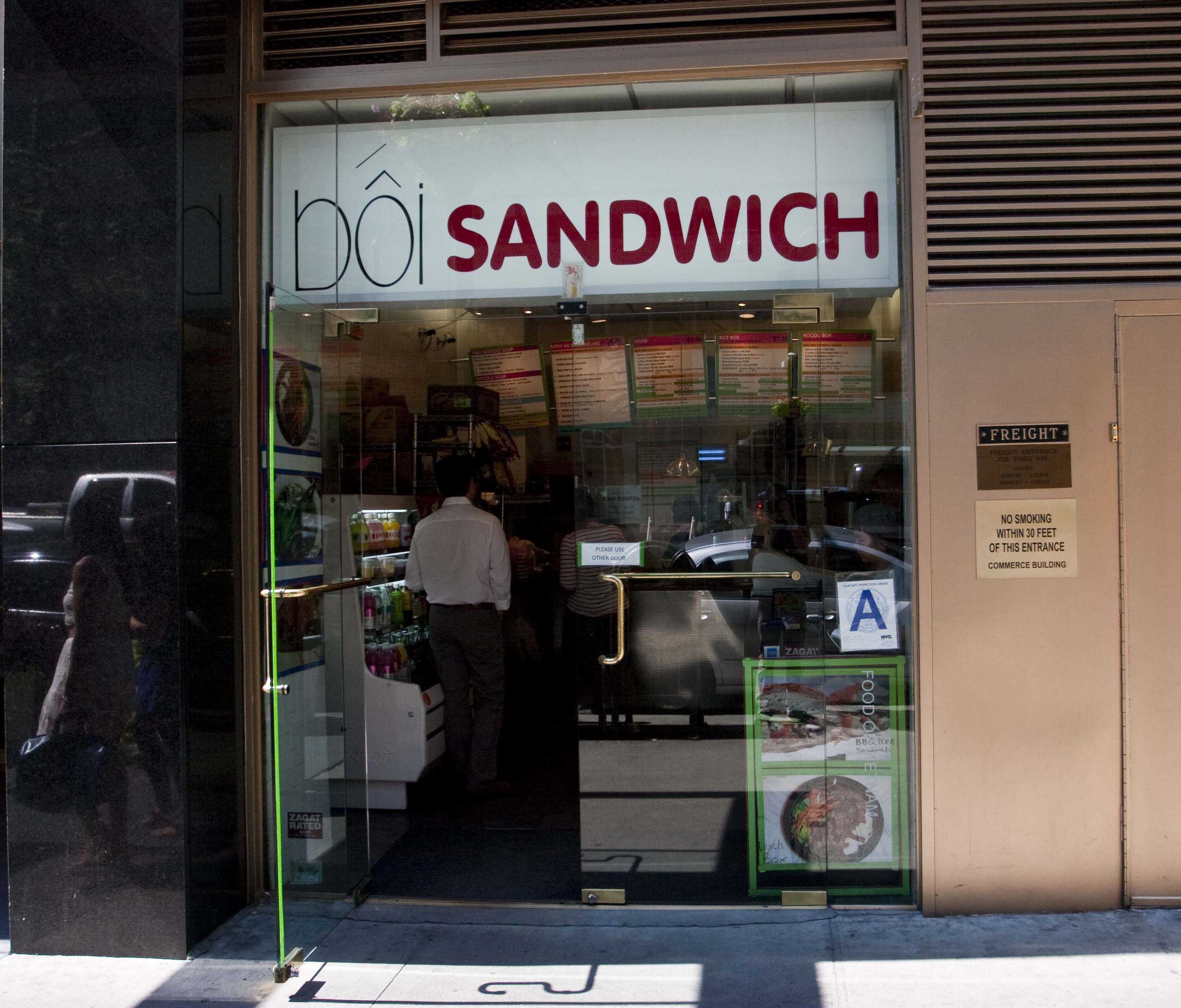 Boi Sandwich Shop | Restaurants in Midtown East, New York