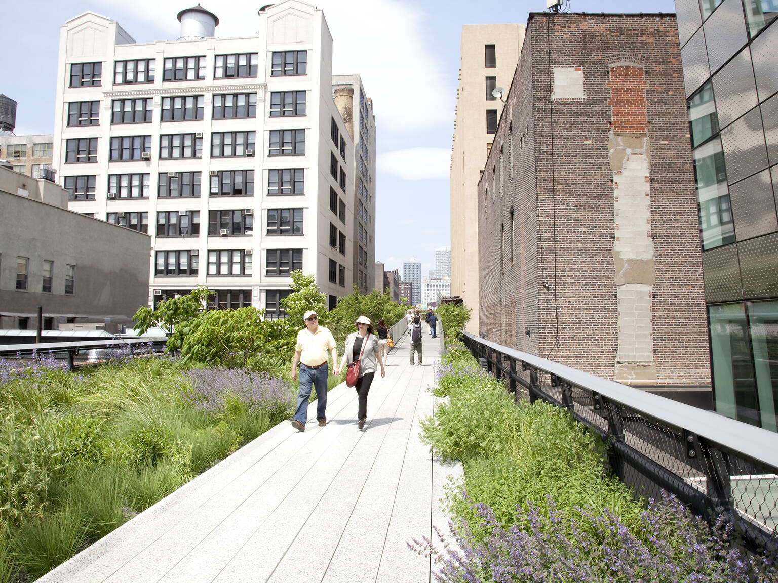 High Line map of outdoor oases and NYC sightseeing around the park