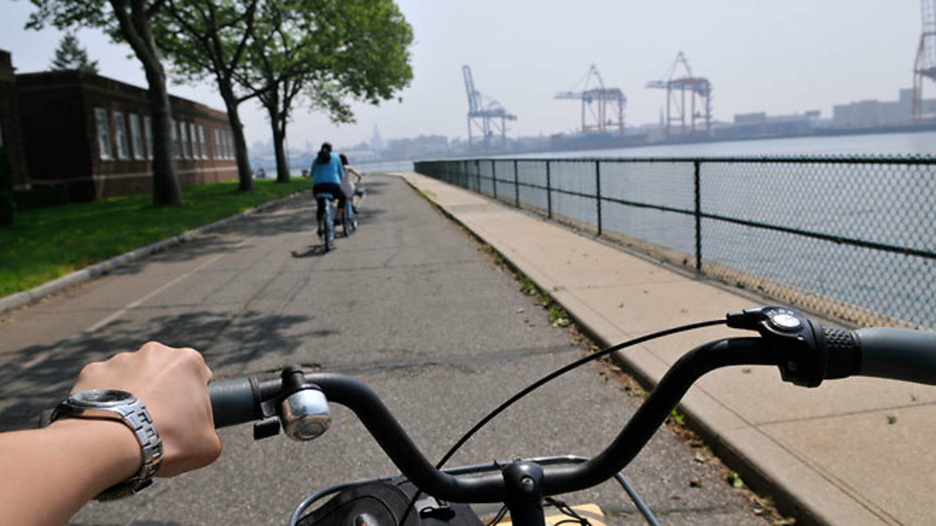 Car-free bike paths in NYC—and where to rent wheels nearby