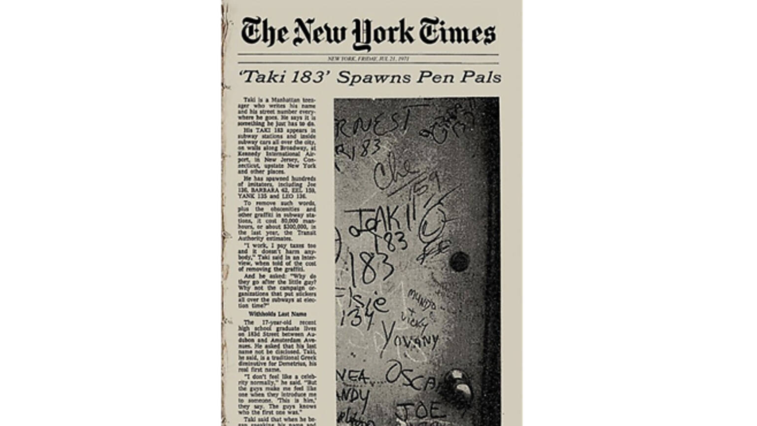 Graffiti art: A brief history of the controversial form