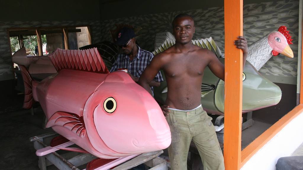 The coffin art of the Kane Kwei Carpentry Workshop