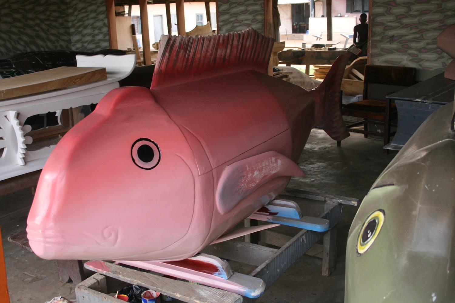 The coffin art of the Kane Kwei Carpentry Workshop