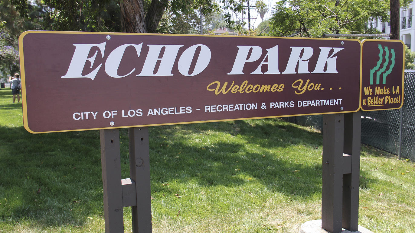 Echo Park Lake reopening (slide show)