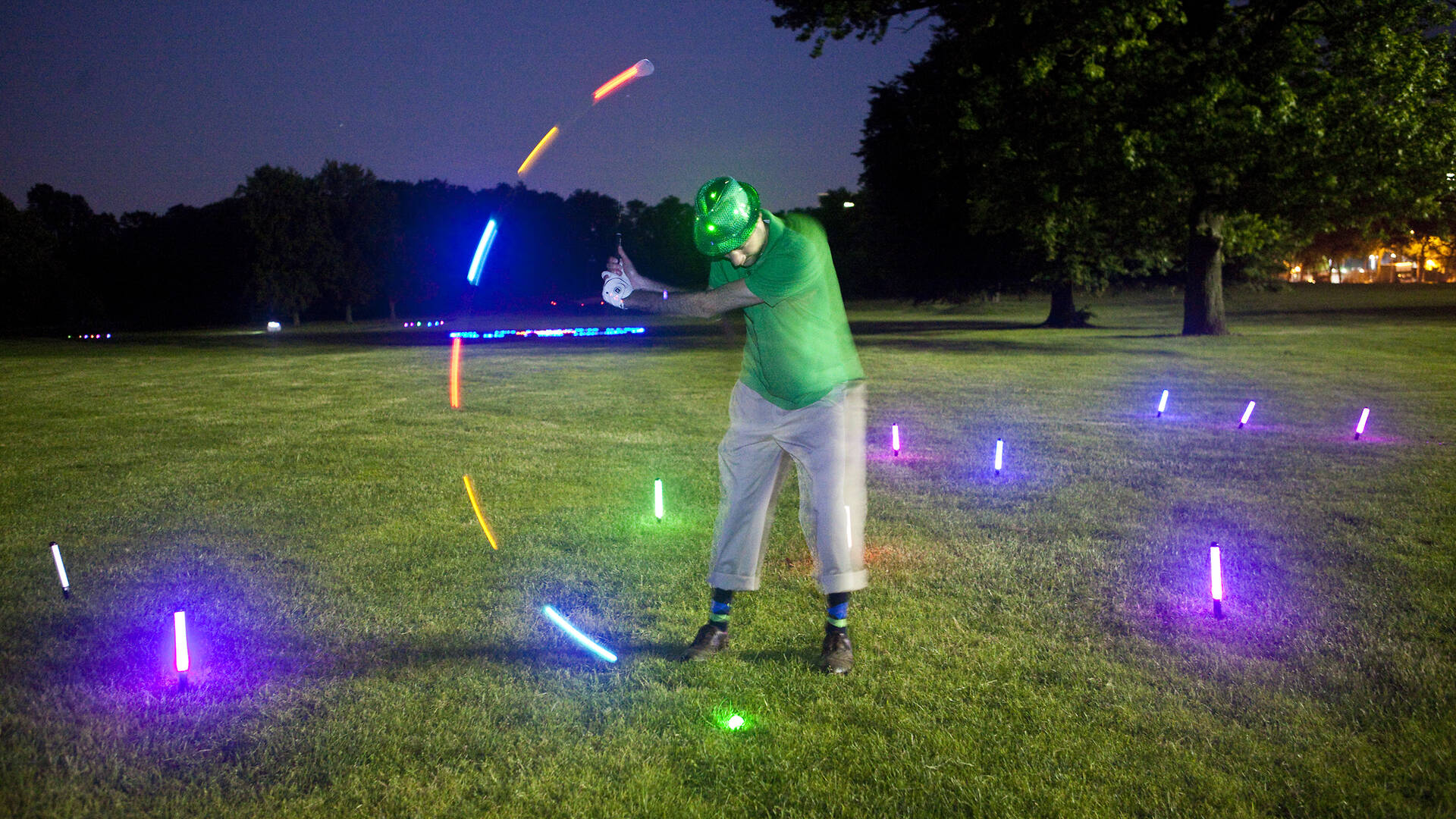 Sweat box: Cosmic Golf