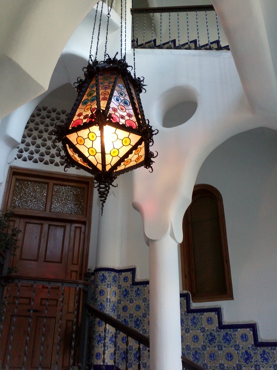 Gaudí's Torre Bellesguard in Barcelona
