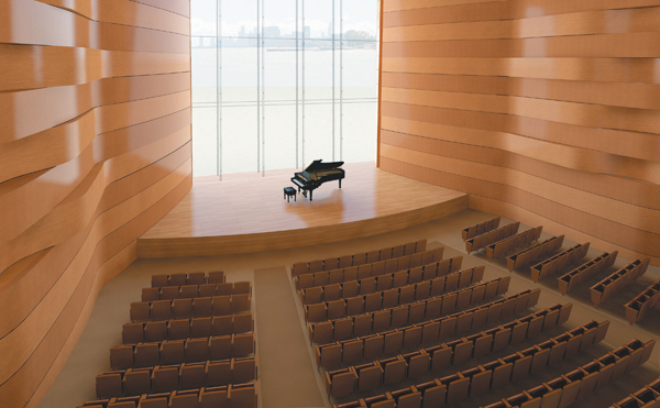 The best college recital halls in Chicago