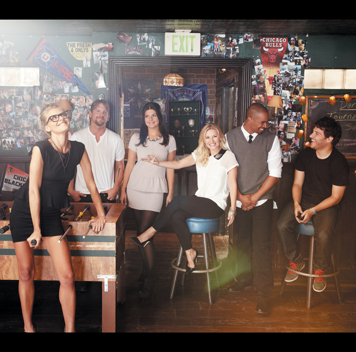 Fall fashion with the cast of Happy Endings