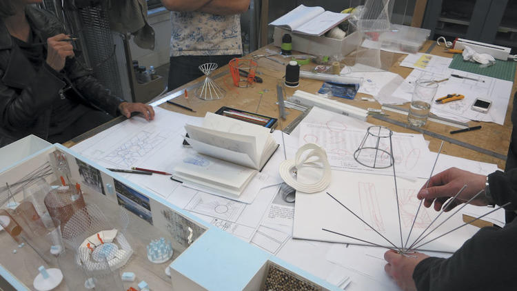 Inside Jeanne Gang's studio