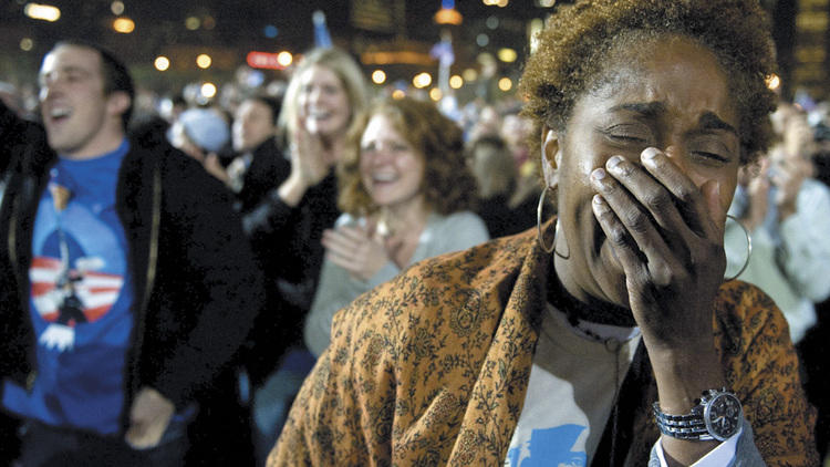 Memories of Obama’s victory rally