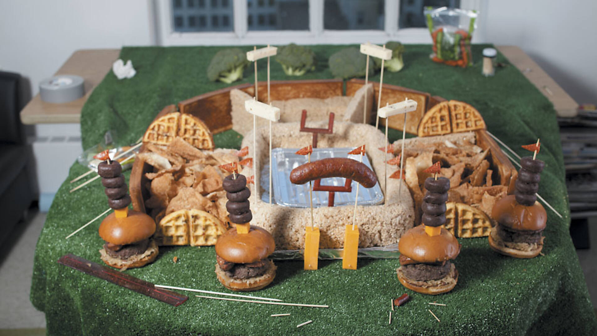 Build your own Snack Stadium