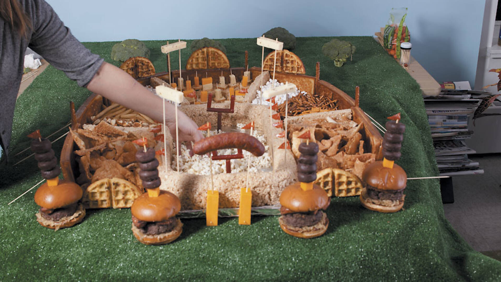 Build your own Snack Stadium