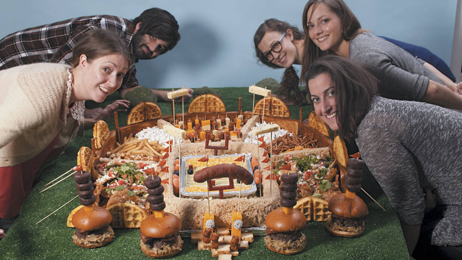 Build your own Snack Stadium