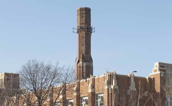 Cell towers on Chicago Public Schools