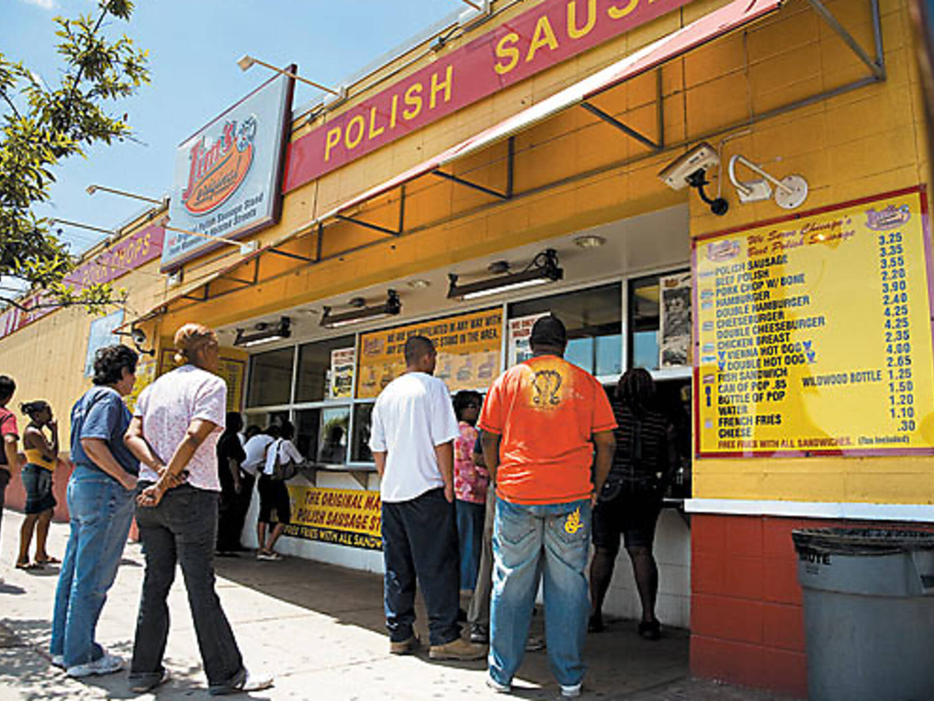 Jim's Original's classic hot dog