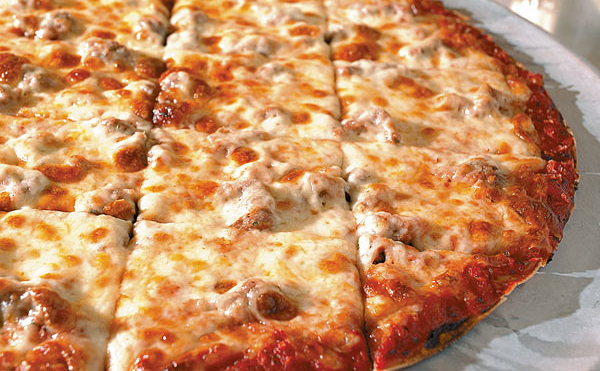 Bar pizza in Chicago