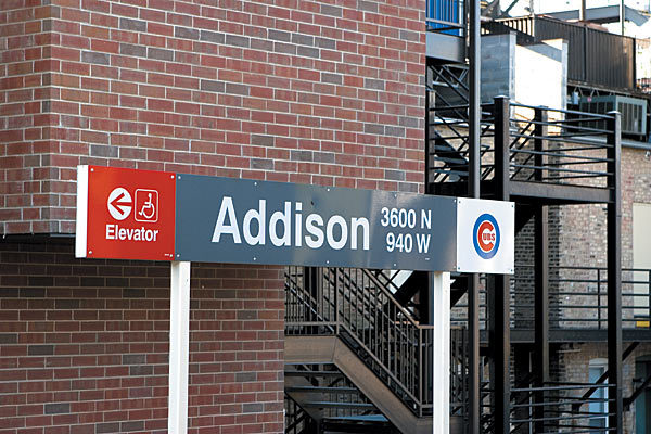 The Addison Red Line station will be partially closed through the end ...