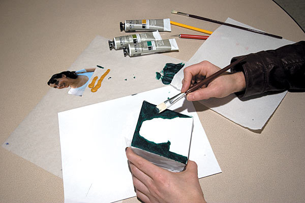 Make your own silhouette art