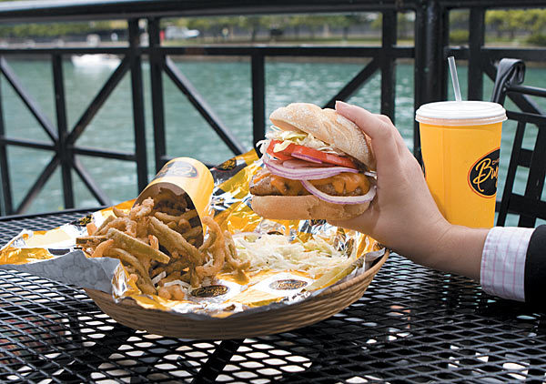 Riverside dining and drinking