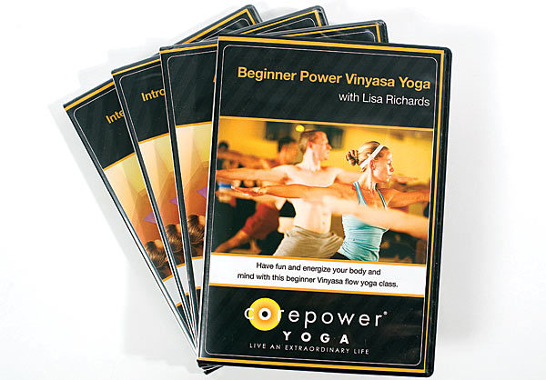 CorePower Yoga DVDs