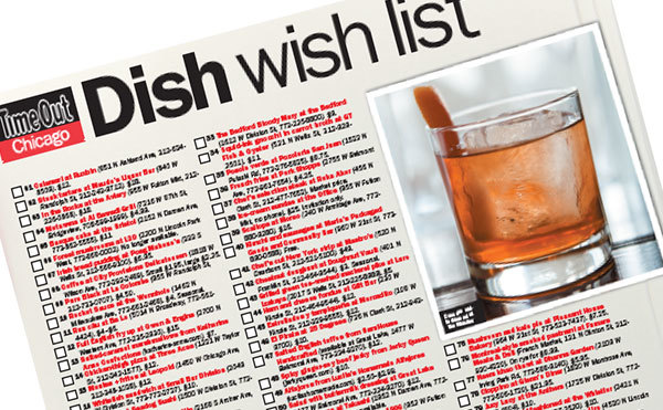 100 Best dish wish list | 2011