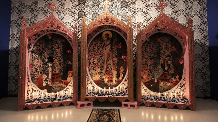 “Black Gossamer” at Glass Curtain Gallery