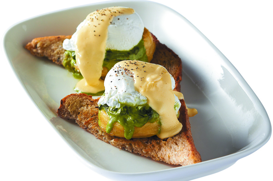 Sweet and savory brunch options