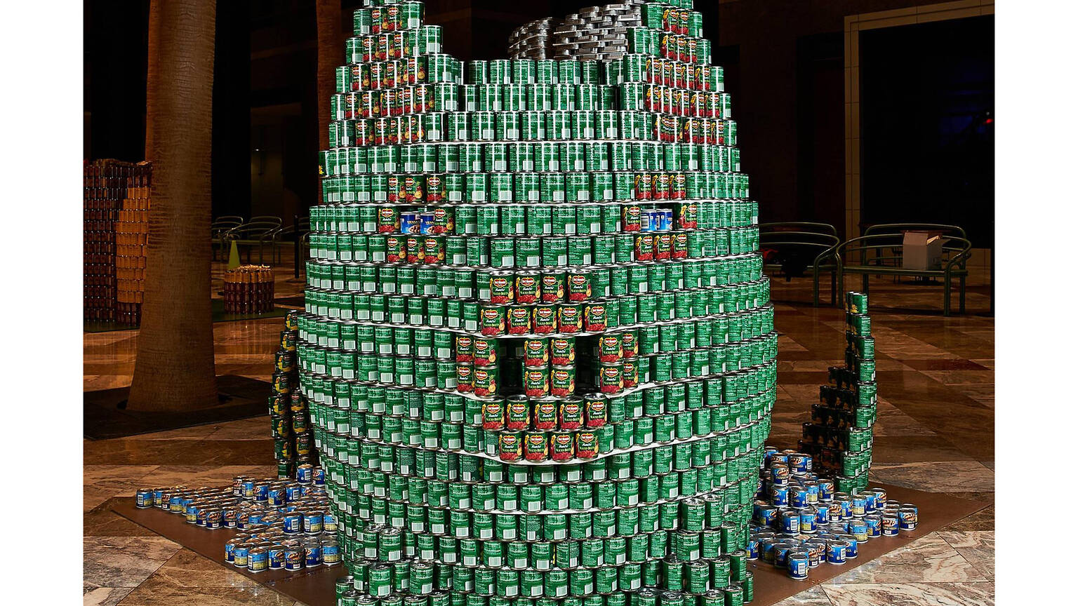 Canstruction is coming back to NYC's Brookfield Place this fall