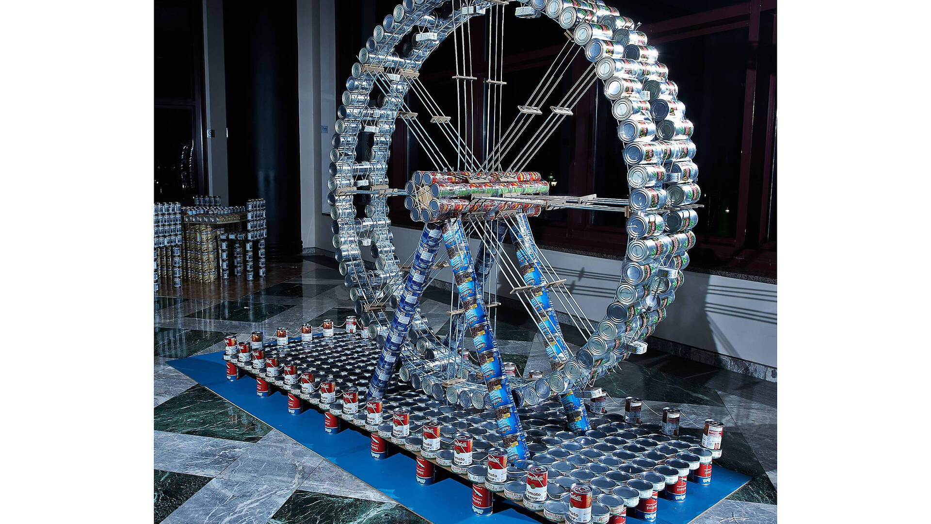 Canstruction is coming back to NYC's Brookfield Place this fall