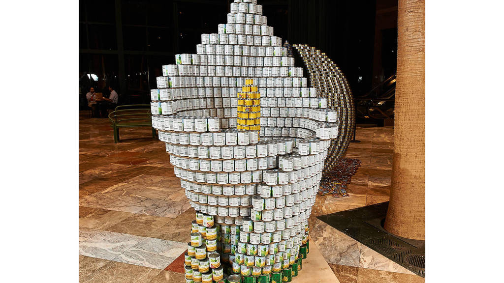 Canstruction is coming back to NYC's Brookfield Place this fall