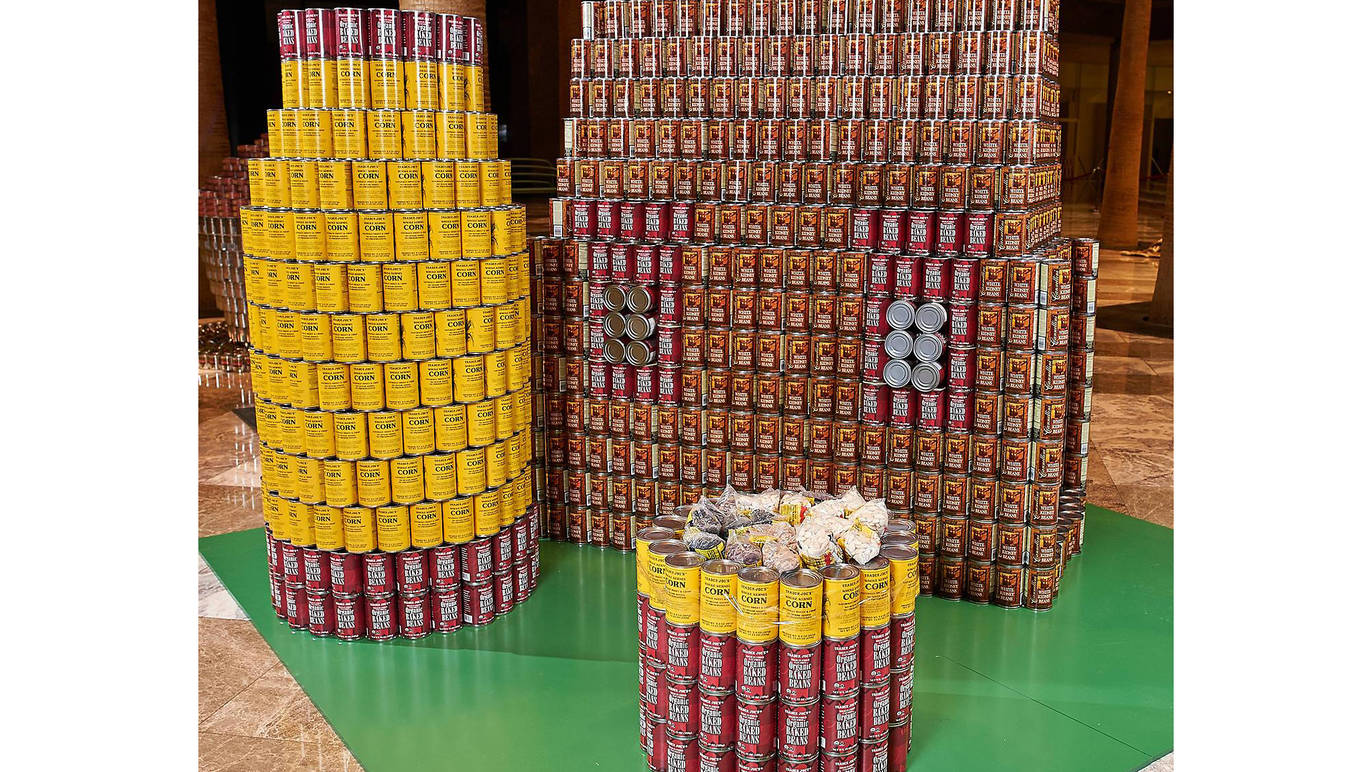 Canstruction is coming back to NYC's Brookfield Place this fall