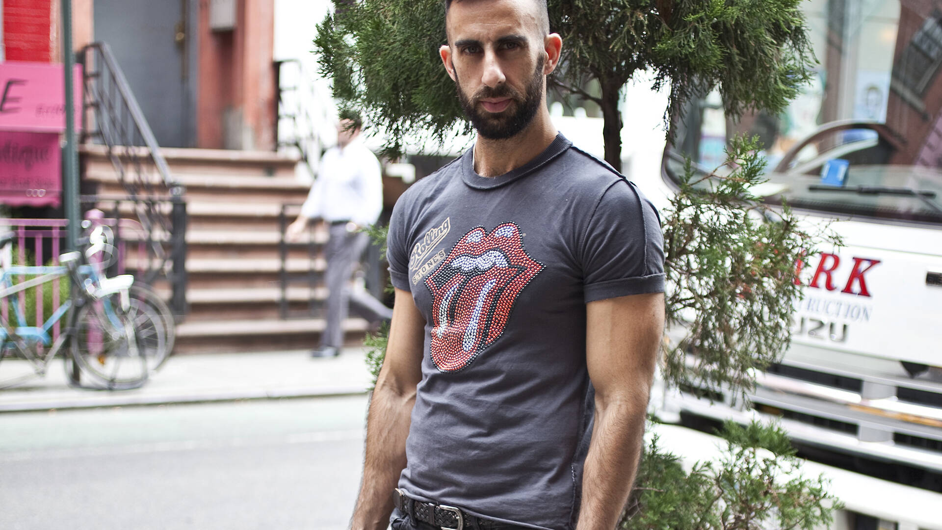 Street fashion with Ehren David Edralin, Masculine Manhattan blogger