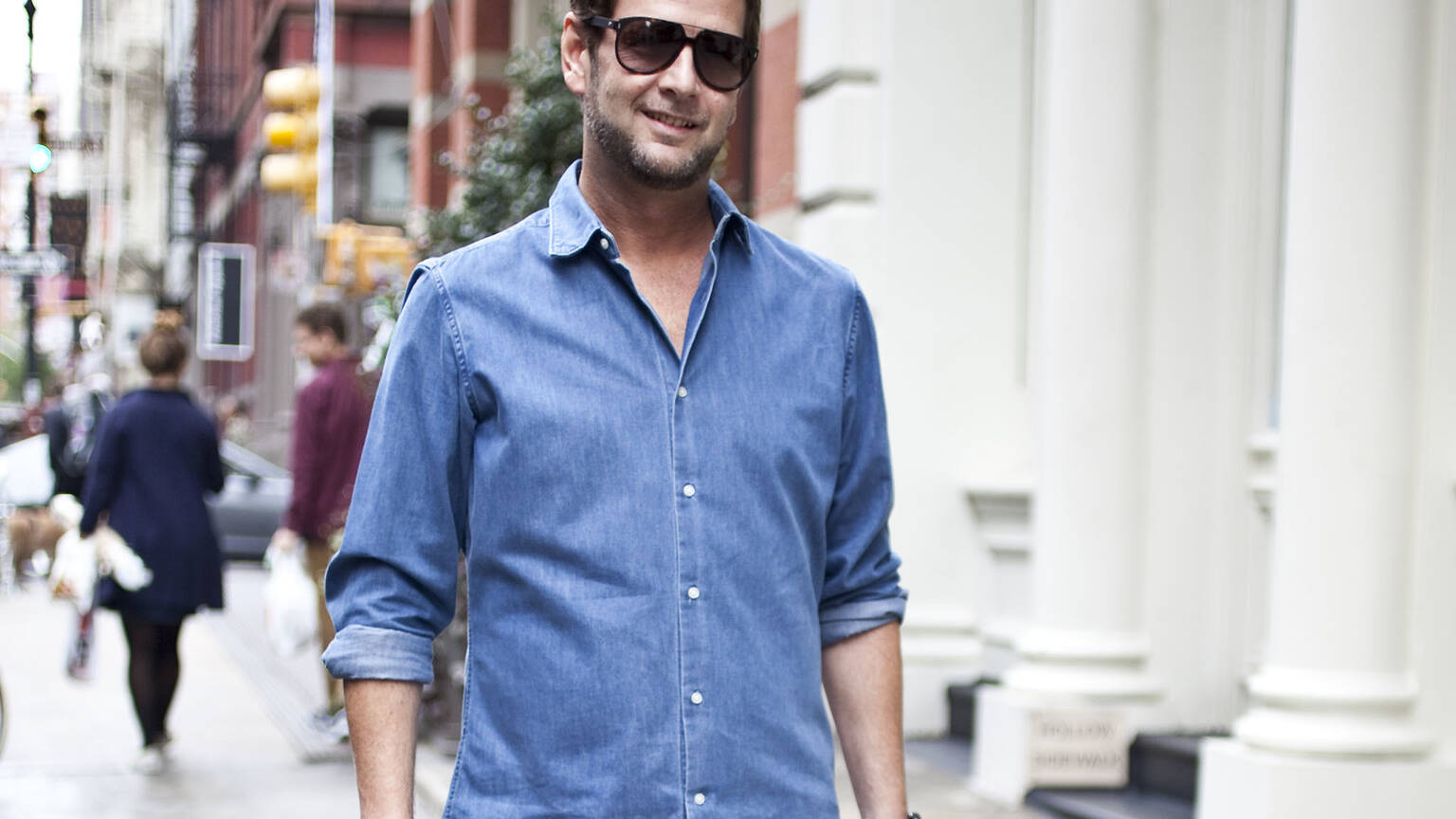 Street fashion with Ehren David Edralin, Masculine Manhattan blogger