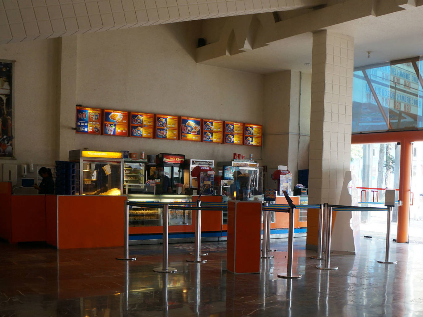 Cines de la Ciudad de México por áreas