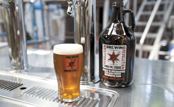 Revolution Brewing tap room | New bar